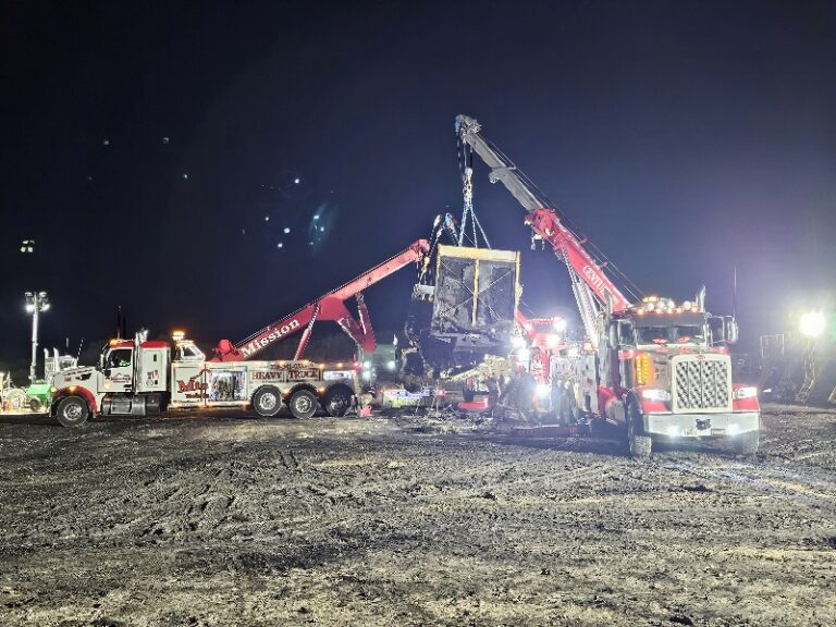 Massive Frac Site Fire Demands Full-Scale Cleanup | Mission Wrecker San ...